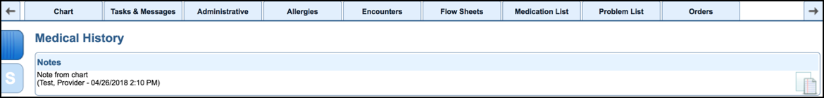 Encounter-Level and Chart-Level Notes